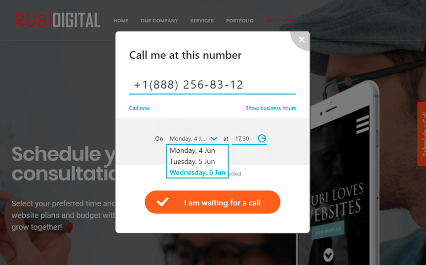 Call-Back Request is a Feature of the Virtual Phone System