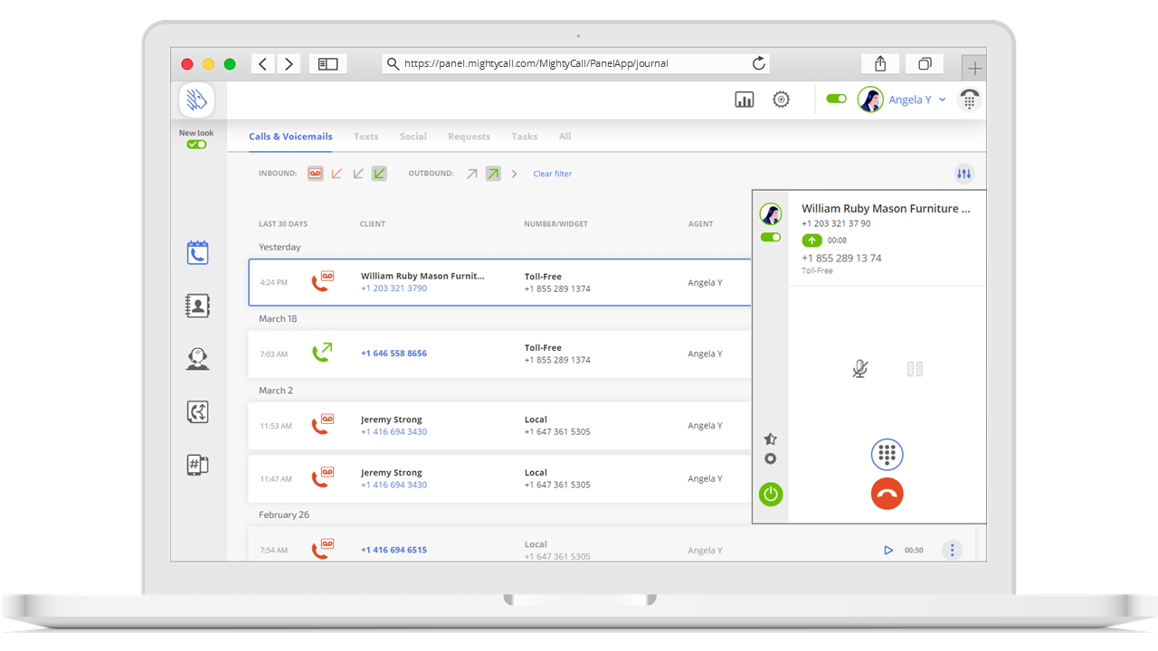 Webphone | MightyCall Virtual Phone System